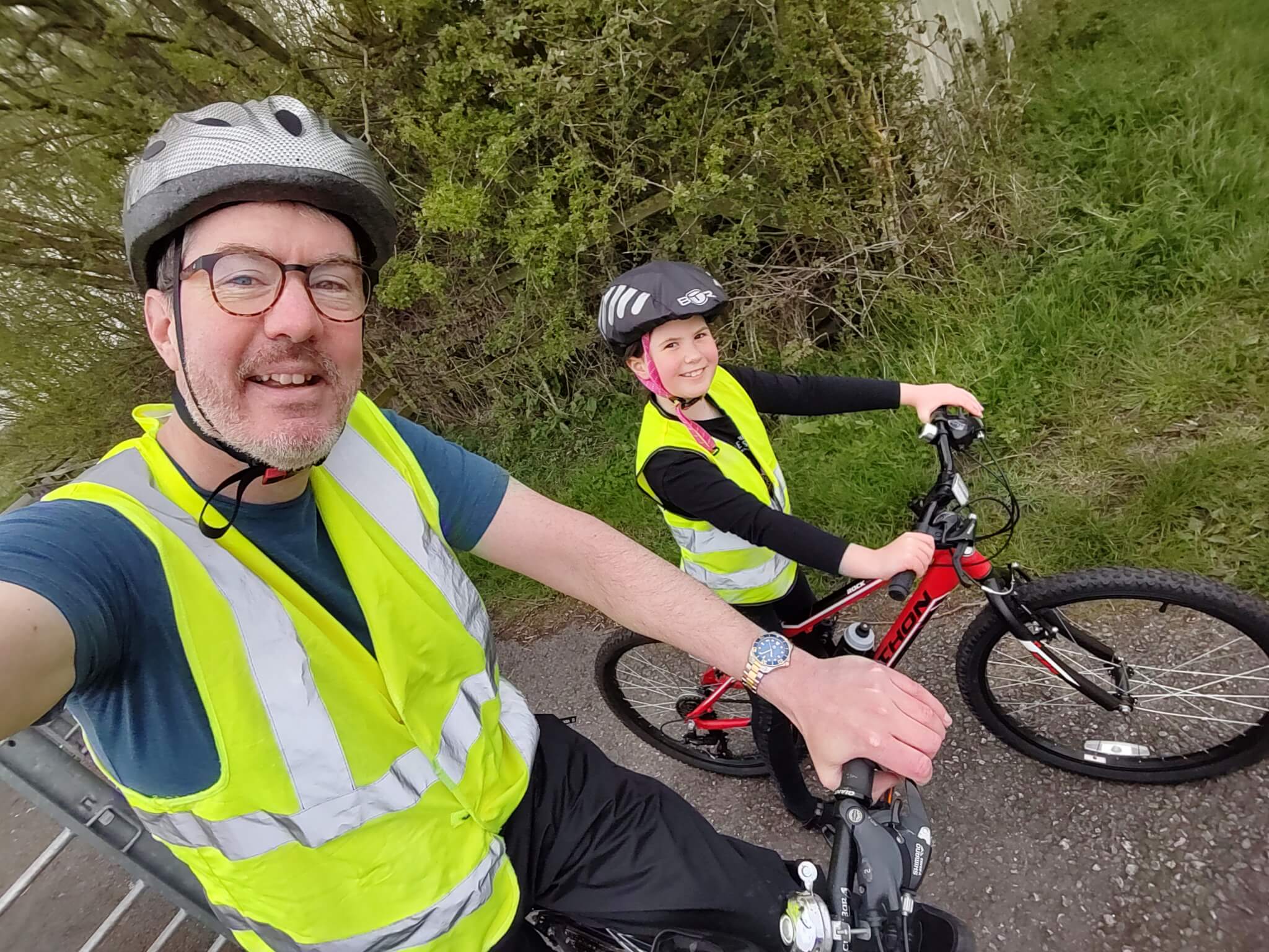 Local Father and Daughter team set sights on 25km Tour de Vale - WheelPower