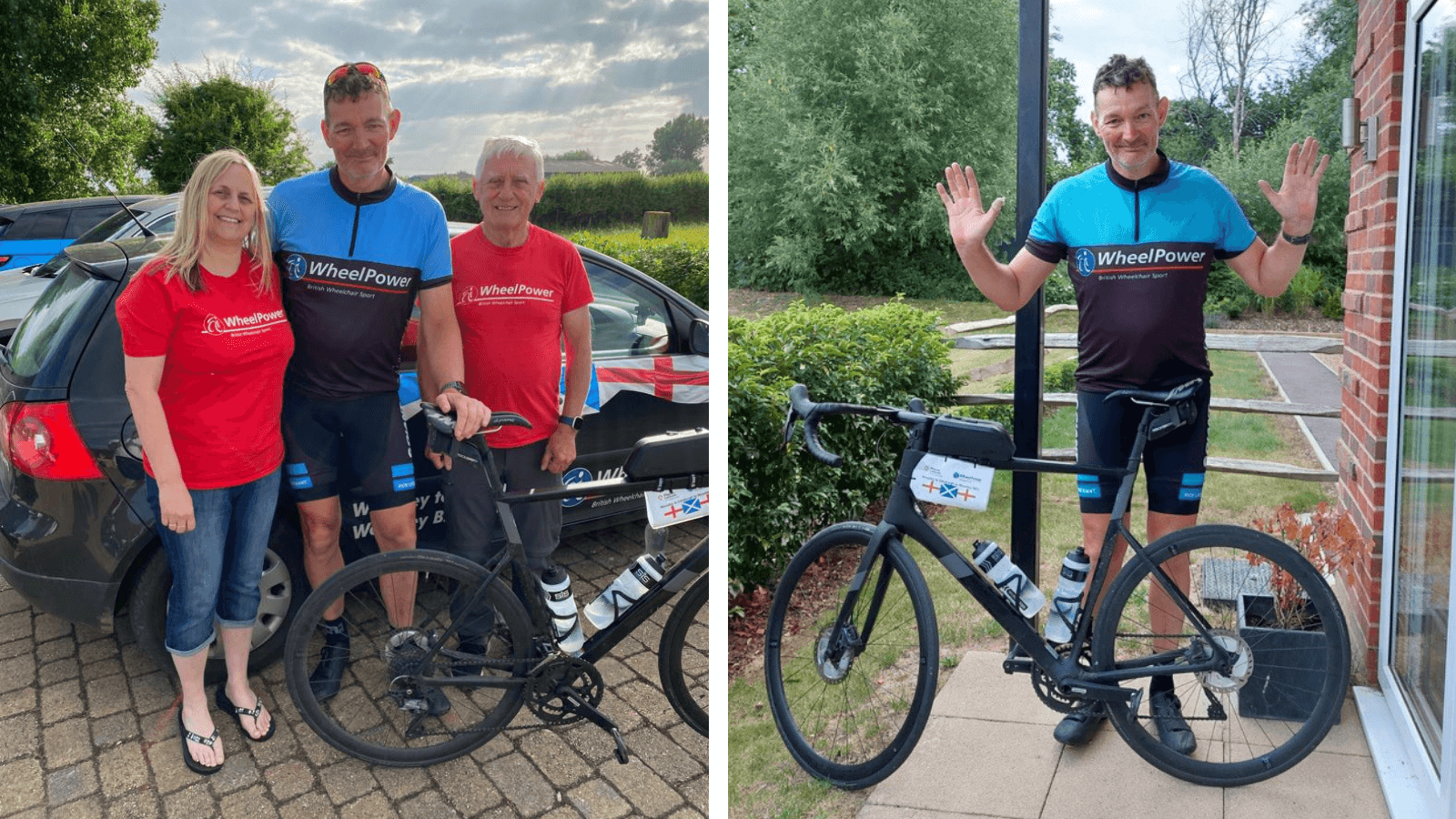WheelPower ambassador Dave embarks on Epic Cycling Challenge - WheelPower