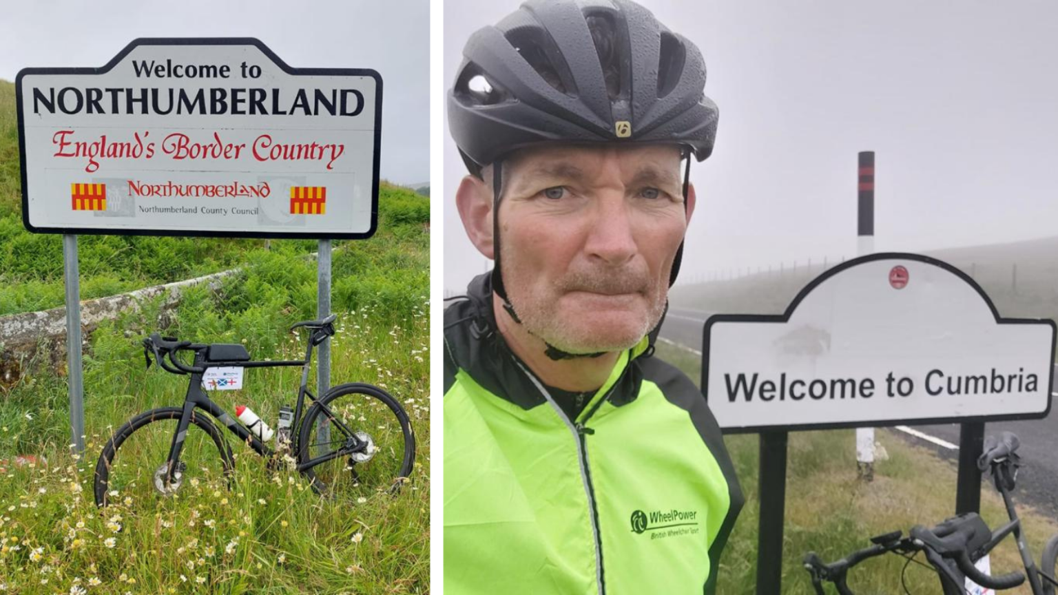 WheelPower ambassador Dave embarks on Epic Cycling Challenge - WheelPower