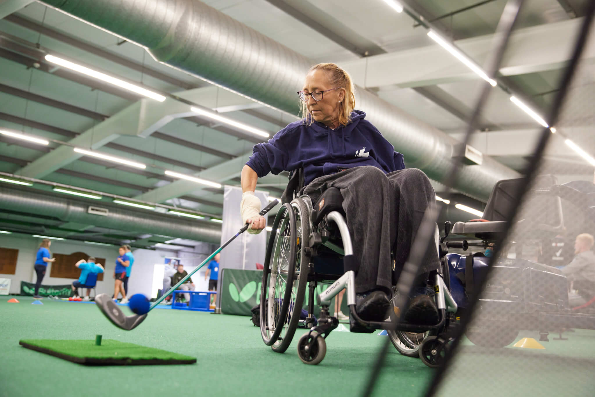 Recently injured patients discover the benefits of sport with ...